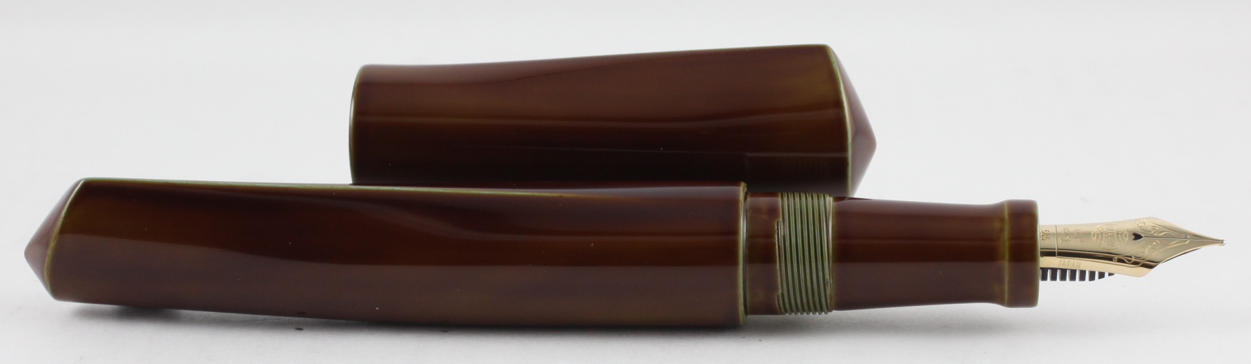 Nakaya Dorsal Fin Ver. 2 Heki Tamenuri Fountain Pen
